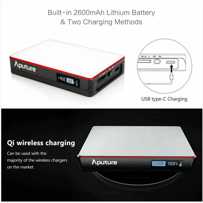 Aputure MC RGBWW LED Light – Curven Store