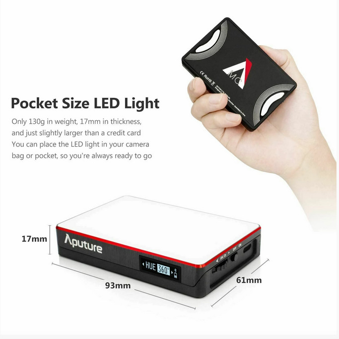 Aputure MC RGBWW LED Light – Curven Store