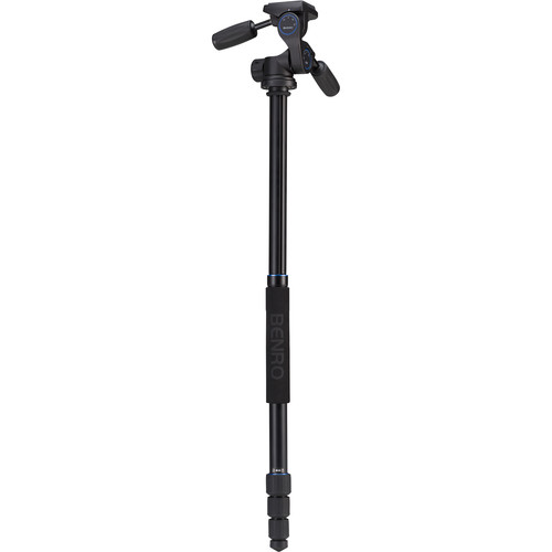 Benro TMA28AHD2 Series 2 Mach3 Aluminum Tripod with HD2 3-Way Pan/Tilt ...