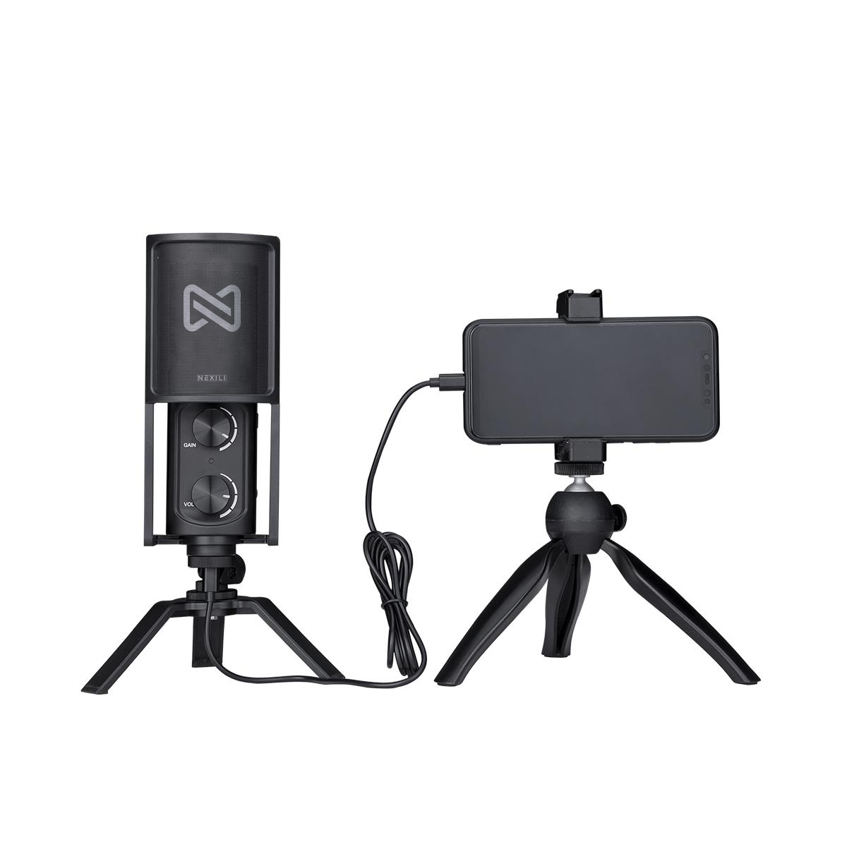 NEXILI VOCO USB MICROPHONE FOR WINDOWS, ANDROID AND IOS WITH GAIN ...