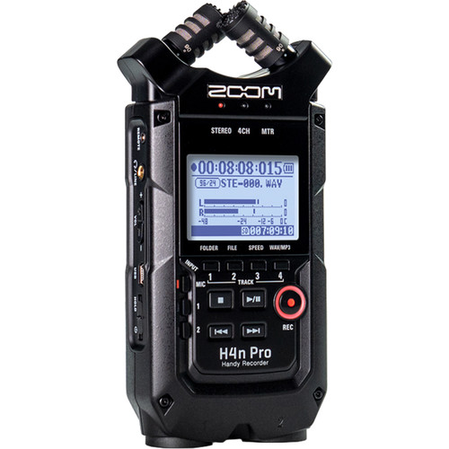 Zoom H4n Pro 4-Input / 4-Track Portable Handy Recorder with Onboard X/Y ...