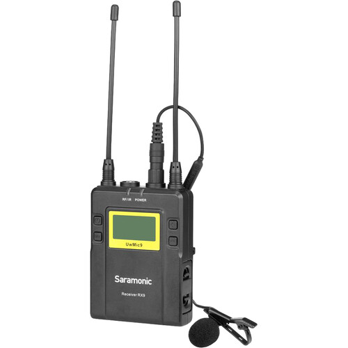 Saramonic DK3A Premium Omnidirectional Lavalier Microphone for Saramonic, Rode, Sennheiser ...