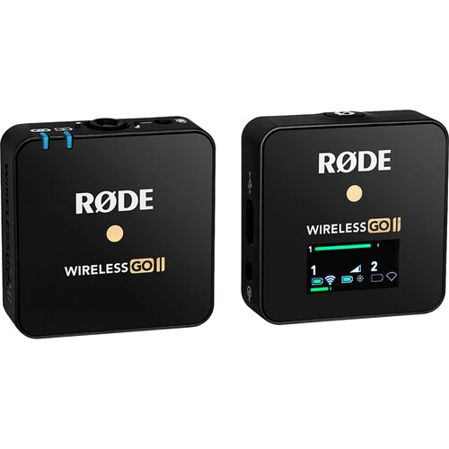Rode Wireless GO II Single Compact Digital Wireless Microphone System ...