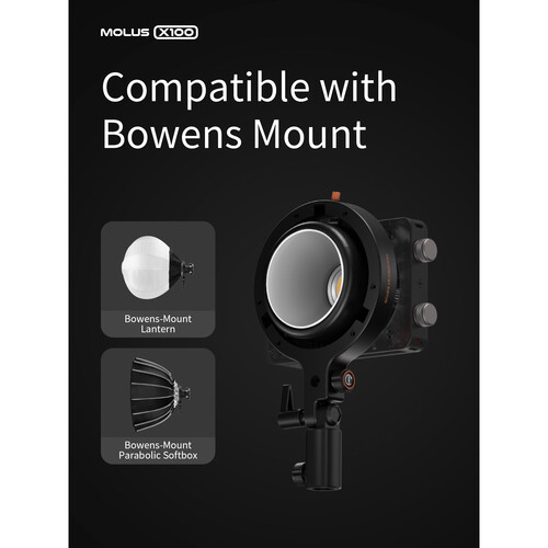 Zhiyun MOLUS X100 Bi-Color Pocket COB Monolight (Combo Kit) – Curven Store