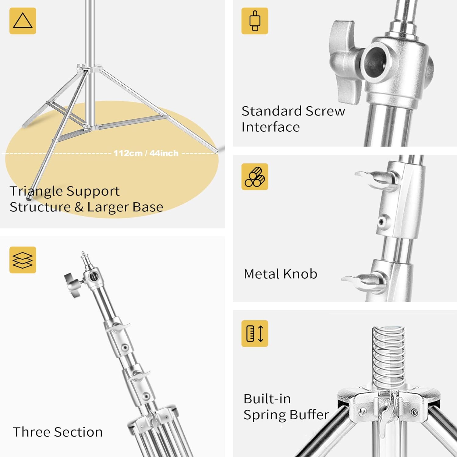 VALIDO FORTIS 280CM STAINLESS STEEL LIGHT STAND – Curven Store