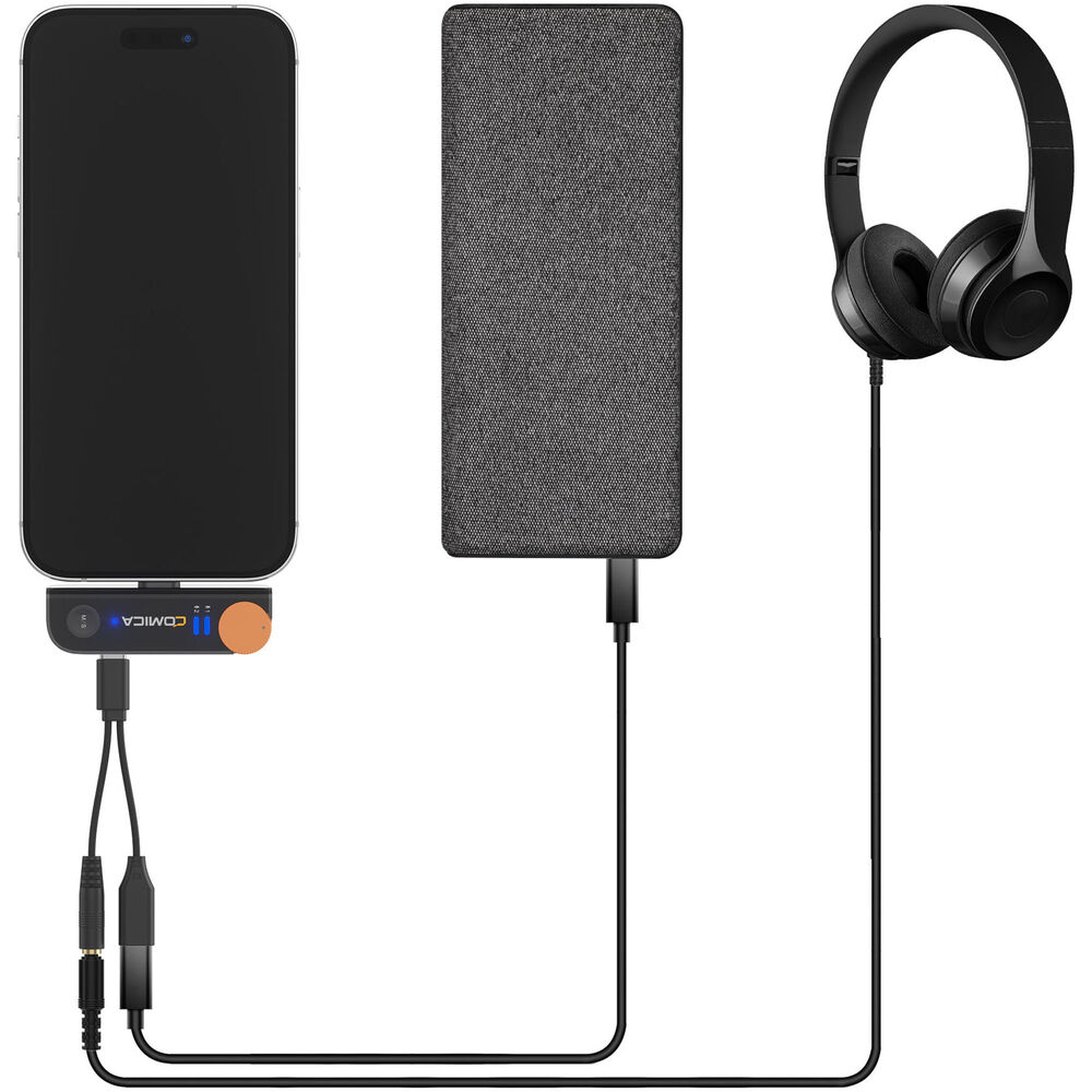 Comica Audio Vimo S UC 2-Person Wireless Microphone System with USB-C ...