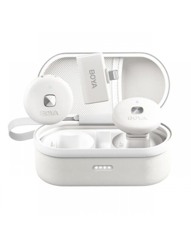 BOYA OMIC-D 2-Person Wireless Microphone System with Lightning ...