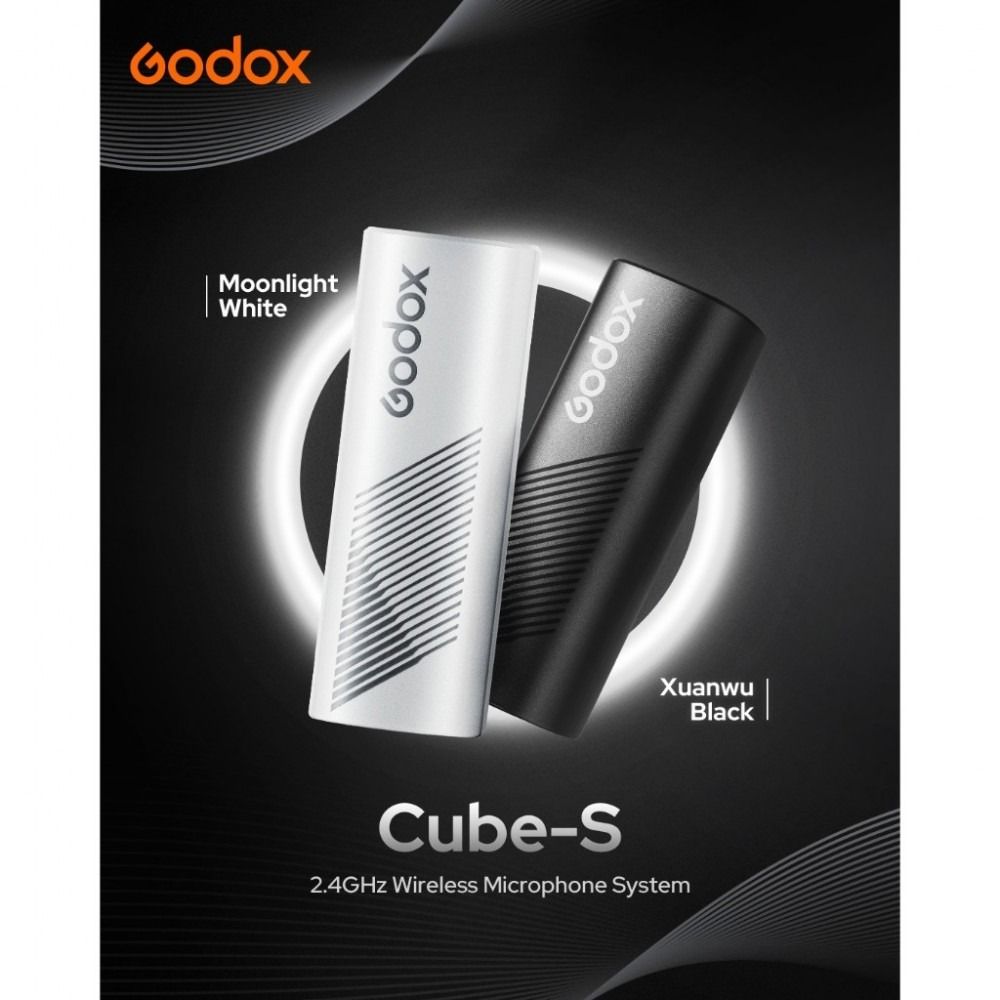 Godox Cube-S 2-Person Wireless Microphone System with USB-C Connector ...